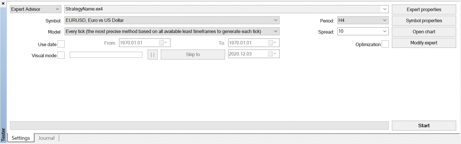 How to Backtest EX4 Strategy – Get Forex Strategy